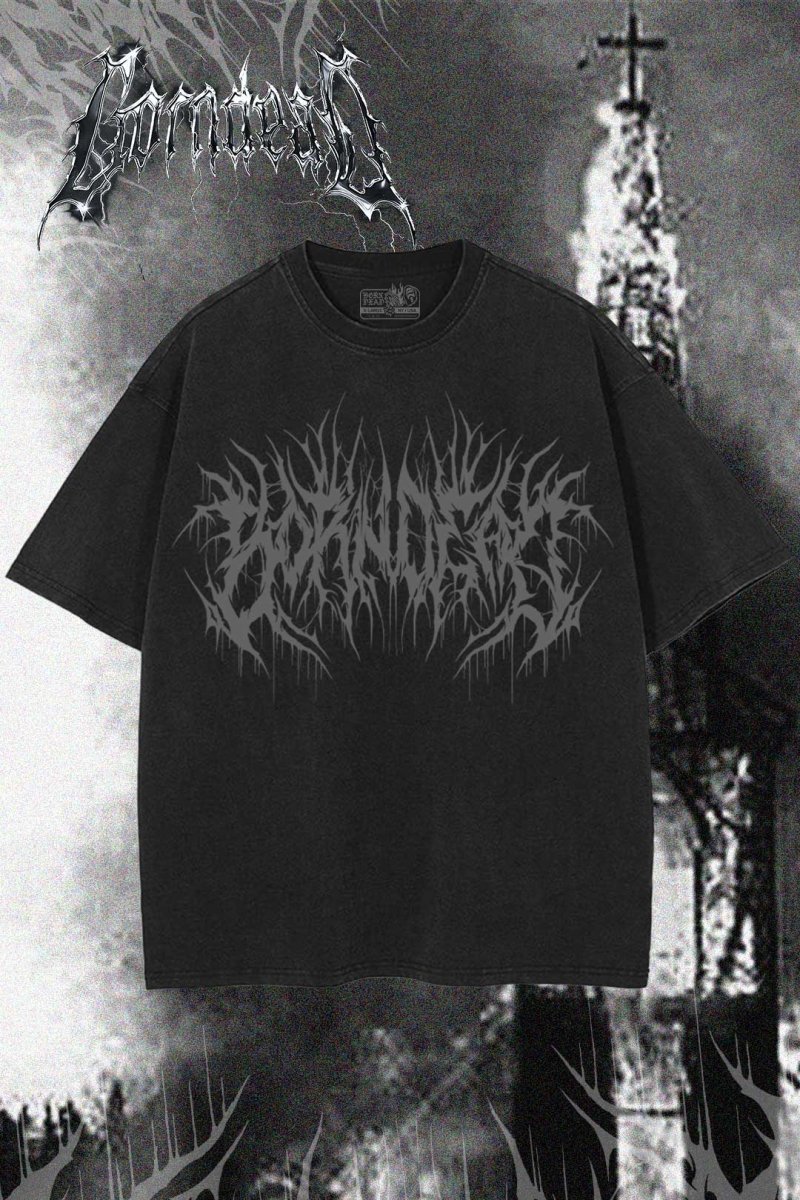Deathcore Heavyweight Vintage Streetwear Tee – Born Dead Clothing®